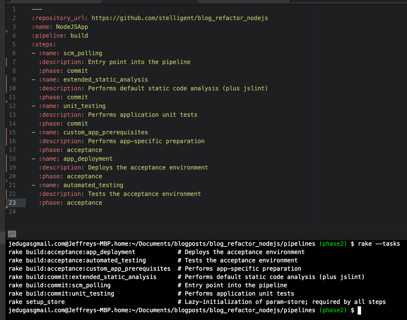 Refactoring Cd Pipelines Part 2 Metadata Driven Pipeline Stelligent
