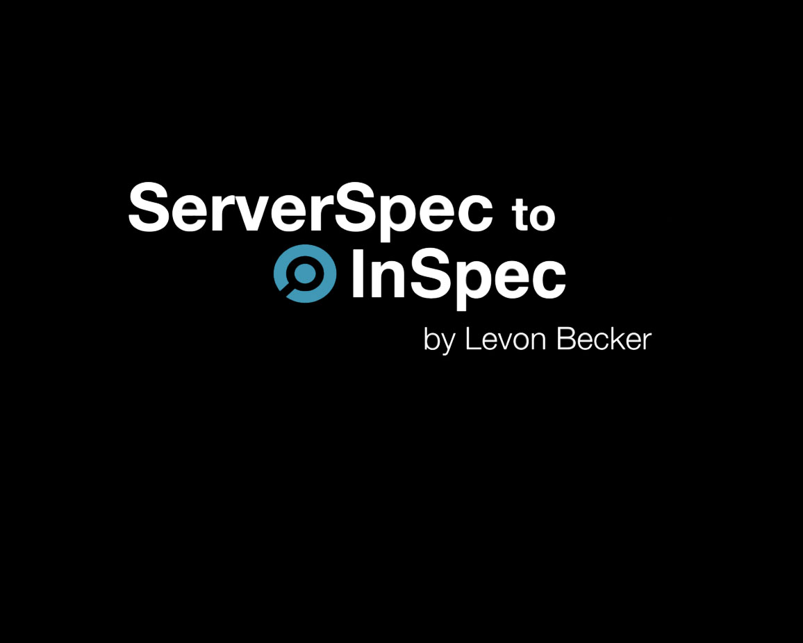 Migrating from ServerSpec to InSpec - Stelligent